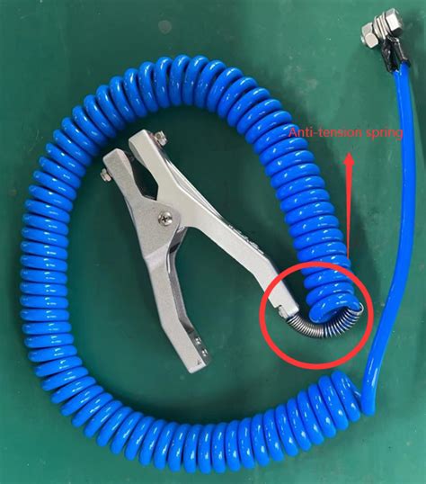Our Static Grounding Assembly Is Equipped With Anti Tension Spring For Stronger And More Durable
