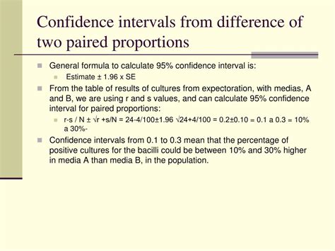 PPT Biostatistics Course Part Analysis Of Binary Paired Data PowerPoint Presentation ID