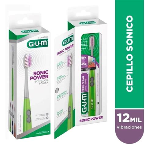 Cepillo Dental Electrico Gum Sonic Power Gum Cepillos And Hilos Dentales