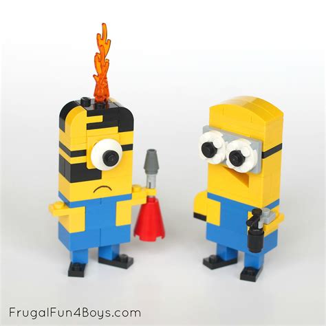 Minion Lego Instructions Paging Fun Mums