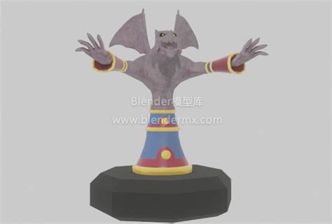 Blender雕塑雕刻3d模型素材资源免费下载 Blender模型库