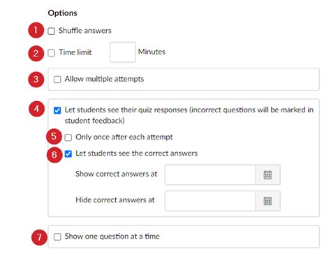 Creating Quizzes In Canvas Classic Quizzes Resources Ldti Teaching Resources Learning