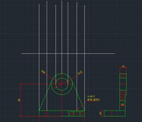 오토캐드 autocad 독학 기초 다지기 교재 강의 정리본 도면 그리기 2 3 네이버 블로그