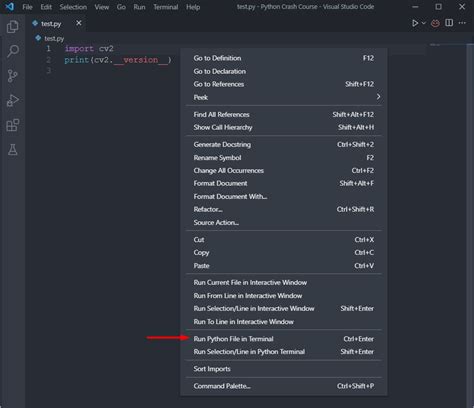 Install Cv Python Visual Studio Code Printable Forms Free Online