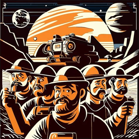 Premium Vector Uncharted Epochs Explorers In Unified Temporal Endeavor