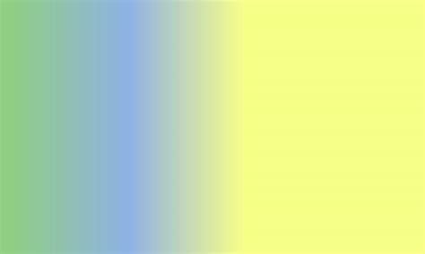 Design Simple Yellow Blue And Green Gradient Color Illustration
