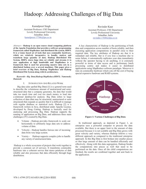 Pdf Hadoop Addressing Challenges Of Big Data