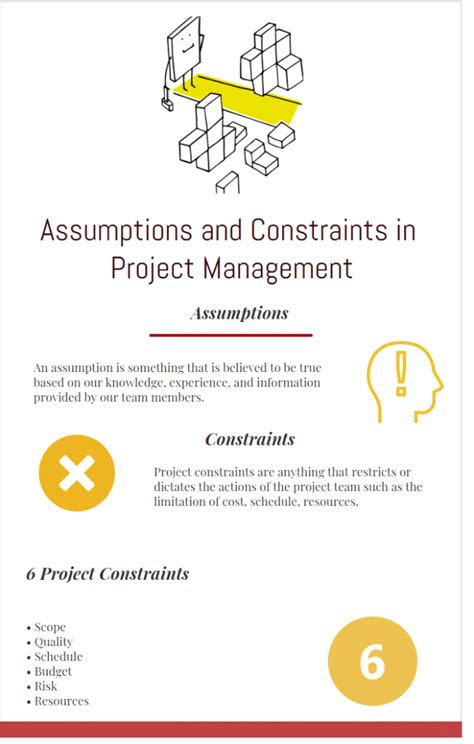 Project Assumptions And Constraints Explained With Real Life Examples