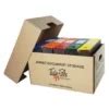 Tidy Files A4 Jumbo Document Storage Box Kraft