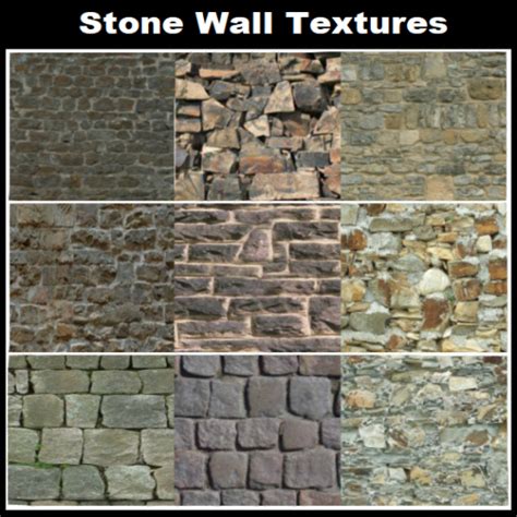 Second Life Marketplace Stone Wall Textures