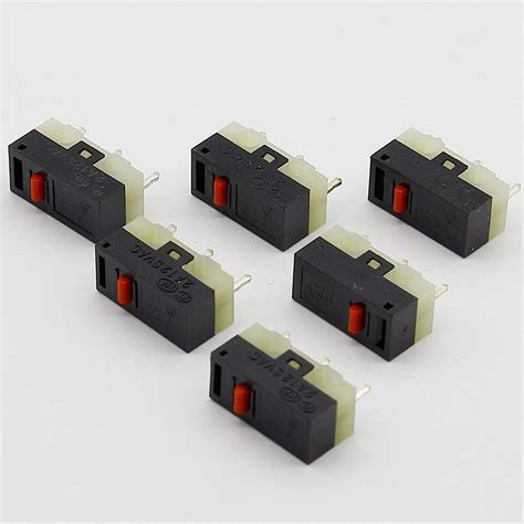 Wtezrsrgg Micro Switch Mouse Touch Switch Mouse Button 10pcslot Silver