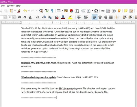 Why Does LibreOffice Writer Keep Replacing A Short Line Of Characters With Thick Line English