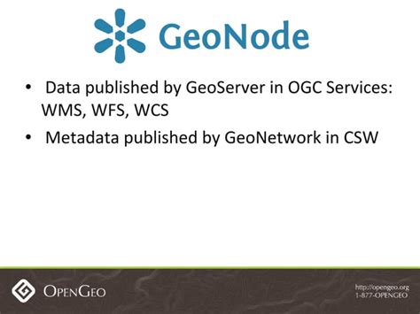 Spatial Data Infrastructure Best Practices With Geonode Ppt