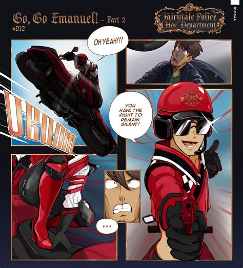 Emanuel Van Redfor Fairytale Police Hoe Department Drawn By Idoraad