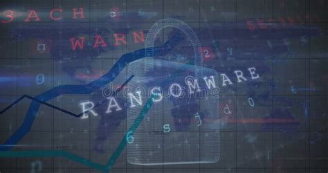 Image Of Cyber Security Concept Icons And Data Processing Against World