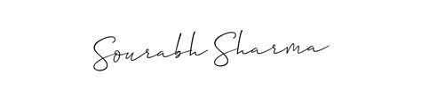 97 Sourabh Sharma Name Signature Style Ideas Unique Online Autograph