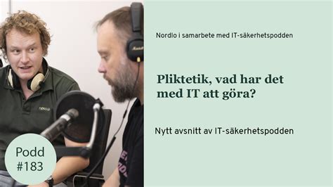 Pliktetik Vad Har Det Med It Att Göra