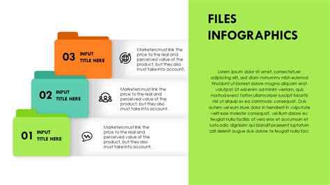 File And Folder Infographic Design For Presentations