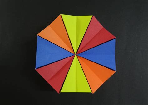 Origami From Circle Paper 7 Instructions 502×550 World Of