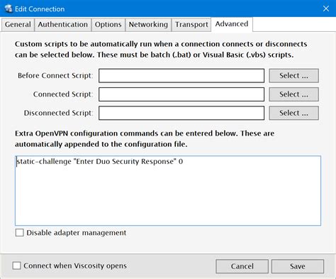 Duo Security Two Factor Authentication With Openvpn And Viscosity