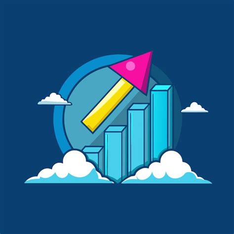 Graphic Arrow White Background Vector Illustration Cartoon Premium Ai Generated Vector