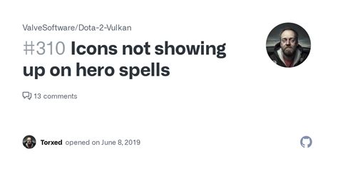 Icons Not Showing Up On Hero Spells · Issue 310 · Valvesoftwaredota 2 Vulkan · Github