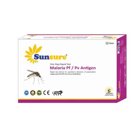 Sun Sure Malaria Pf Pv Antigen Test At Best Price In Bhubaneswar By Science N Science Id