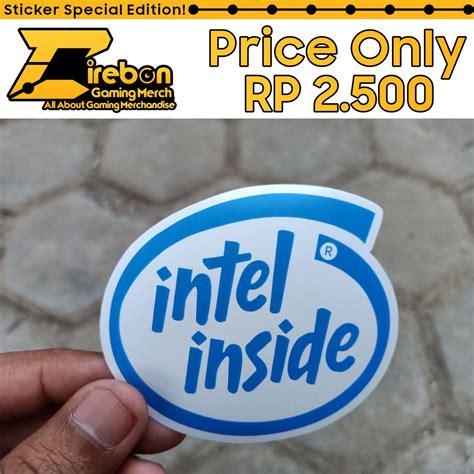 Jual Sticker Stiker Intel Inside Shopee Indonesia