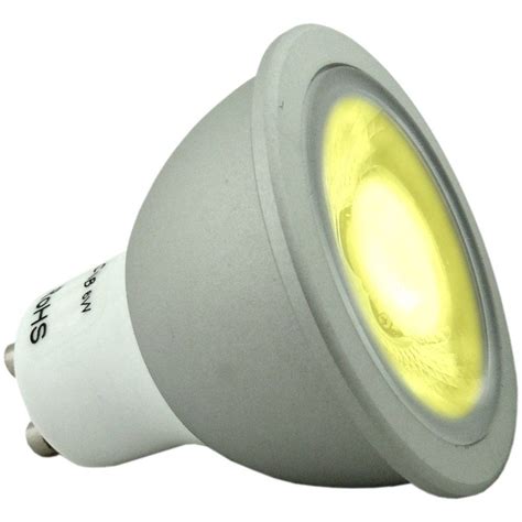 Watt Super Bright Dimmable Yellow Coloured Gu Led Light Bulb
