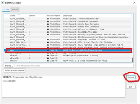 Library Manager Remove Some Bundled Libraries Autodesk Community