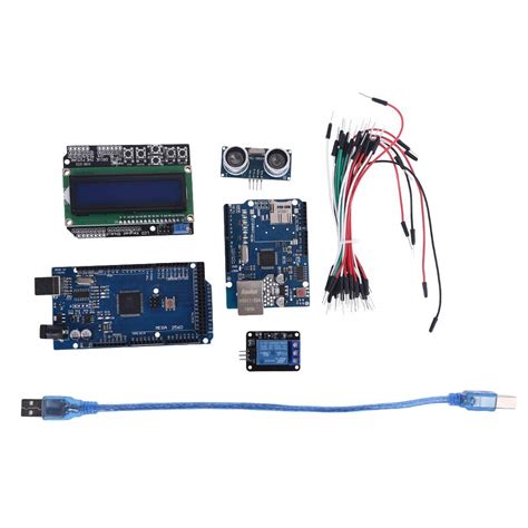 Buy 2560 R3 Set Kit Relay Module 2560 R3 Kit Ultrasonic Sensor Hc Sr04