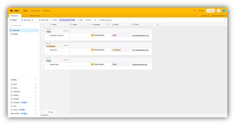 how to build an databases in airtable