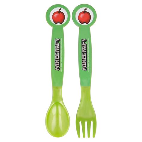 Stor Cutlery Set In Polybag Minecraft Bambinijo