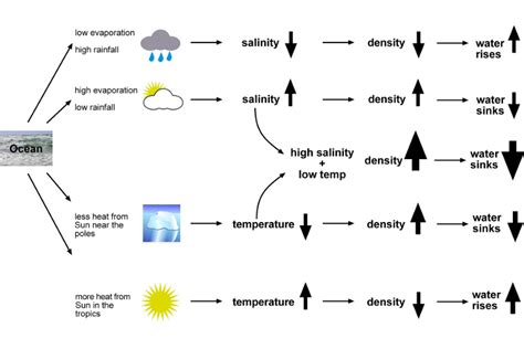 Ocean Salinity Temperature And Density — Science Learning Hub