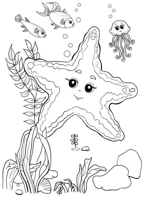 Ocean Coloring Pages 100 Pictures Free Printable