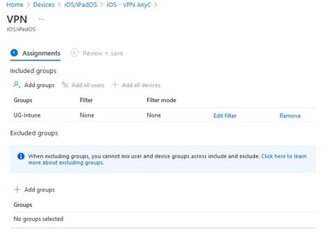 排查 Vpn 配置文件问题 Intune Microsoft Learn