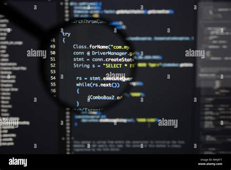 Real Java Code Developing Screen Programing Workflow Abstract Algorithm Concept Lines Of Java