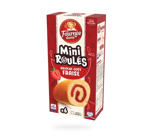6 Mini Roulés La Fournée Dorée La Saveur Retrouvée