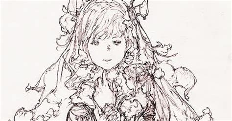 絵学動画 吉田明彦が1時間で描く 完成度の高い線画に驚愕