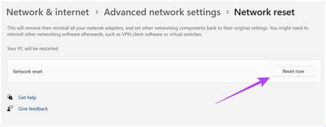 How To Reset Network Settings In Windows 11