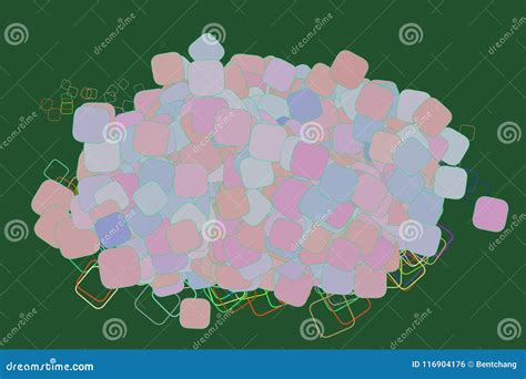 Shape Of Mixed Abstract Background Pattern Color Cover Effect