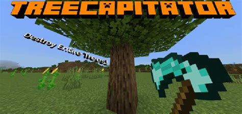 Treecapitator Mod Minecraft PC