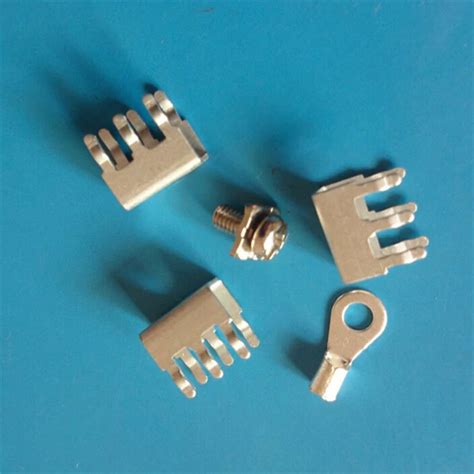 Pcb Six Foot Tapping Terminal M4 Hardware Welding Terminal Block M4 Square Screw Wiring Nose