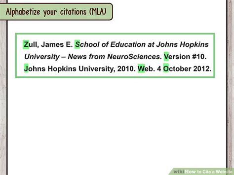 How To Cite A Website With Sample Citations WikiHow