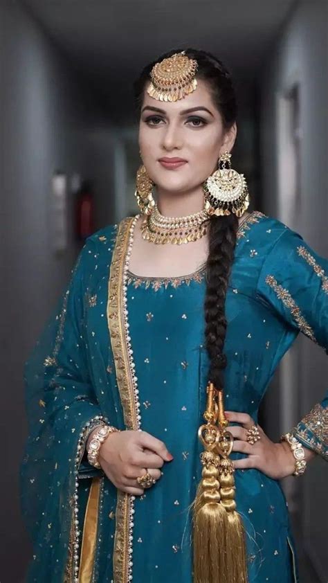 Punjabi Suit With Paranda Sell Cheap