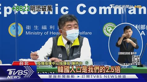 本土8822「新北破3千」 陳時中428確診就破萬｜tvbs新聞 Youtube
