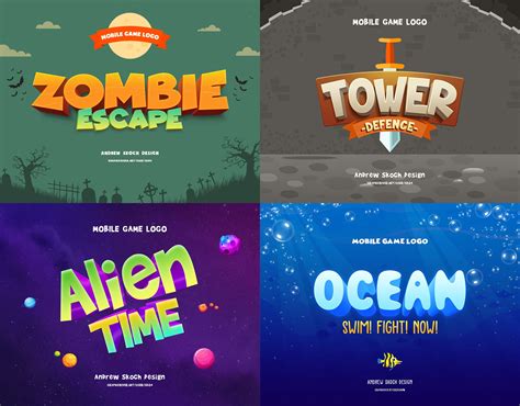 Game Titles Bundle 30 Text Effects Cool Game Titles