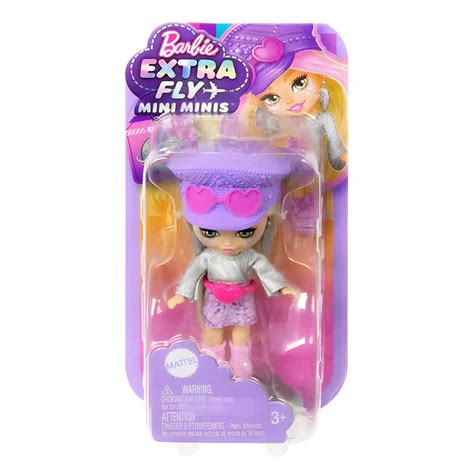 Barbie Extra Mini Minis Bebek Çeşitleri Hln44 Esmer Mavi Saçlı Toyzz Shop