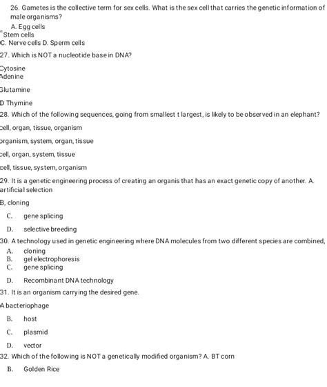 26 Gametes Is The Collective Term For Sex Studyx