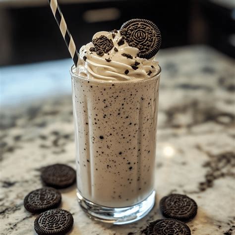 Oreo Milkshake Recipe Snack Escape